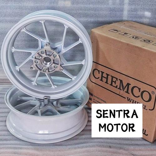 Jual Velg Racing NMAX New 2020 Chemco Velg Racing Tapak Lebar - Hitam ...