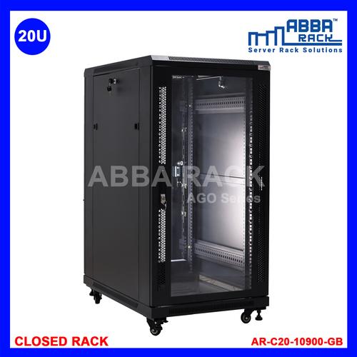 Jual ABBA RACK - AGO Series 19" Closed Rack 20U depth 900mm, Black ...
