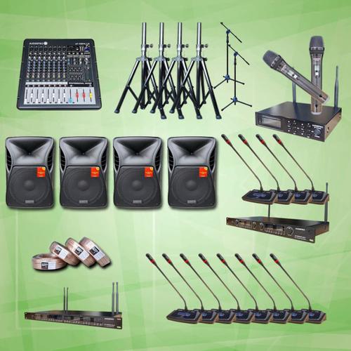 Jual PAKET SOUND SYSTEM MIC MEJA RAPAT WIRELESS AUDERPRO K3 PAKAI 12 ...