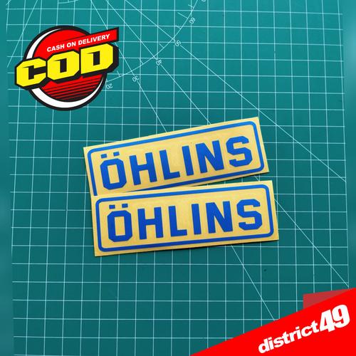 Jual Cutting sticker Ohlins Stiker Ohlins Stiker Motor Racing - 20 ...