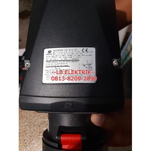 Jual Plug Socket Explosion Proof WAROM BCZ8060 32A 380-415 VAC 5 Pin (3P+N+PE) - Kab. Bekasi ...