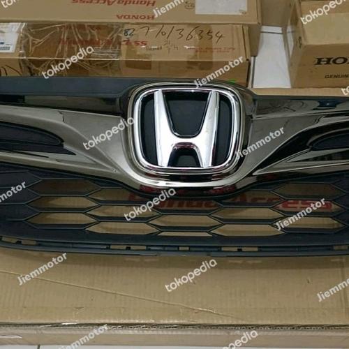 Jual grill griil gril honda mobilio facelift black croem smoke ...