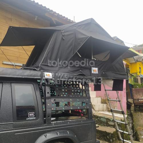 Jual tenda atap mobil / rooftent 220x160 universal semua jenis mobil ...
