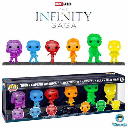 Promo Funko POP! Art Series Marvel The Infinity Saga Avengers w/ Base 6 ...