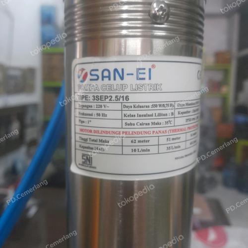 Jual Pompa satelit Submersible San Ei 3/4 hp 3 inch non kabel - Kota Tangerang - PD.Cemerlang ...