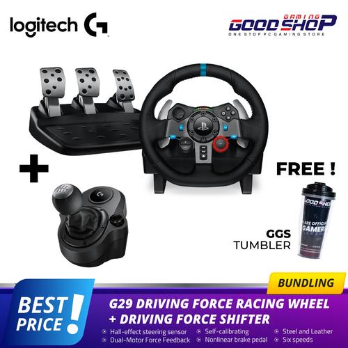 Jual Logitech G29 Driving Force Racing Wheel + Driving Force Shifter ...