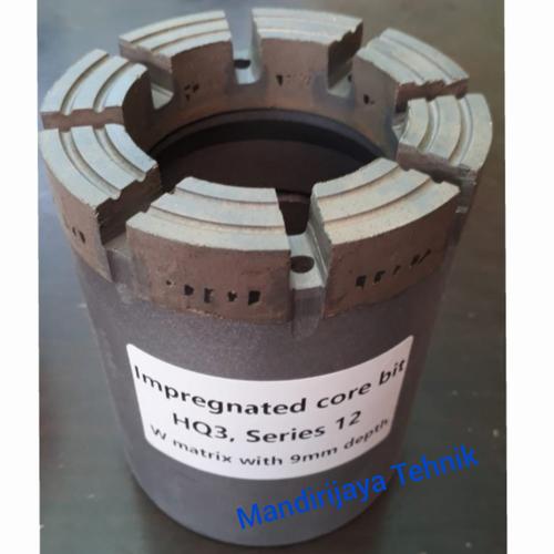 Jual CORE BIT HQ3 Impregnated serie 12 uk. HQ3 BIT ID 61,1 mm & BIT OD ...