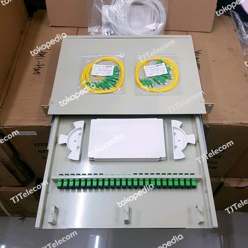 Jual otb 24 core SC APC lengkap / otb rack 24 sc apc model PAZ ...