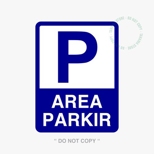Jual RAMBU AREA PARKIR 30 x 40 cm PLAT ALUMUNIUM - Kota Bandung ...