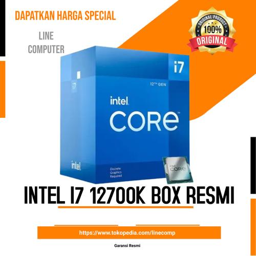 Promo Processor Intel Core I7 12700K Box Alder Lake Socket LGA 1700 Cicil 0% 3x - Jakarta Pusat ...