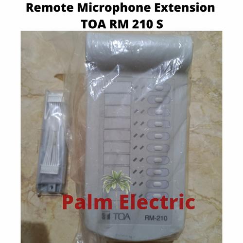 Jual Remote Microphone Extension TOA RM 210 S / RM210S - Jakarta Pusat ...