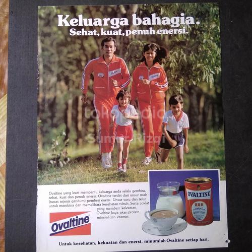 Jual iklan jadul susu Ovaltine copotan dari majalah lawas original - Kab. Kebumen - Sumur Rizqi ...