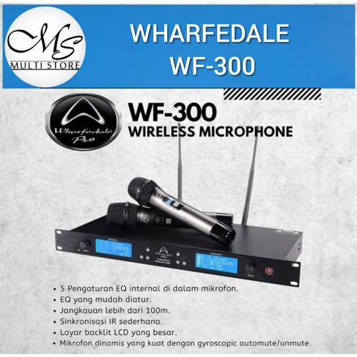 Jual Mic - Microphone - Wireless - Wharfedale WF300 - WF 300 - ORIGINAL ...