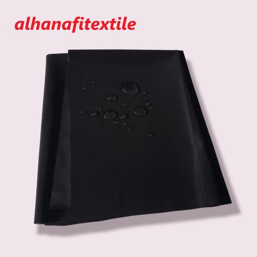Jual bahan kain waterproof parasut TASLAN DESPO HITAM coating balon ...