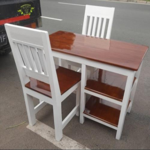 Jual meja makan set meja minimalis /kayu jati Belanda - Kota Tangerang ...