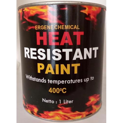 Jual Cat High Temp 400 derajat -Black Glossy-1 Liter-Cat Tahan Panas ...