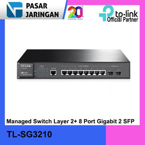 Jual TP LINK TL-SG3210 JetStreamTM 8-Port Gigabit L2 Lite Managed ...