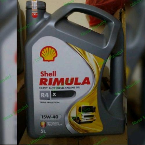 Jual Oli mesin Rimula R4 SAE 15W40 GALON 5 LITER ORIGINAL - Kab. Bogor ...