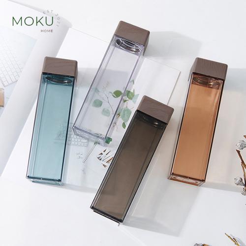 Jual [MOKU] Botol Minum Transparan | Transparent Water Bottle 500ml ...