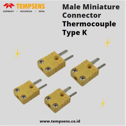 Jual Male Miniature Connector Konektor Thermocouple Type K Tempsens ...