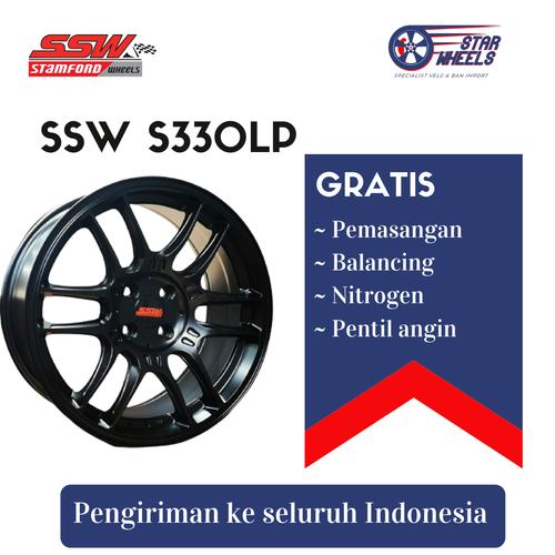 Jual Velg Mobil SSW S330LP R17x8 4x100 +35, (BKM,GM) - Jakarta Pusat ...