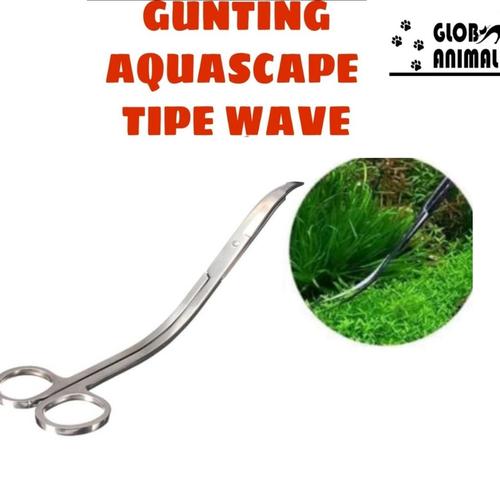 Jual GUNTING OMBAK AQUASCAPE GUNTING GELOMBANG WAVE SCISSORS AQUASCAPING - Kota Semarang ...