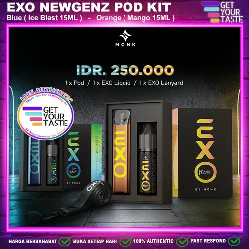 Jual EXO New Genz Pod kit Plus Liquid Newgenz Authentic by Monkcloud ...