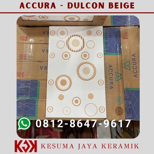 Jual Keramik Dinding 25x40 - Accura Mulia - Dulcon Beige - Jakarta Barat - KESUMA JAYA KERAMIK ...