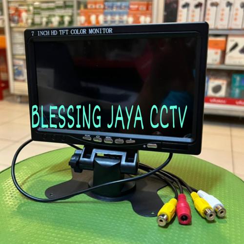 Jual MONITOR MINI 7 INCH BUAT CAMERA CCTV TV MINI HDMI & VGA MONITOR 7 ...