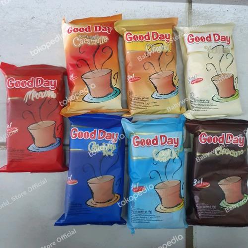 Jual Good Day Instant Coffee 3 in 1 Kopi ( ada 7 varian ) isi 10 ...
