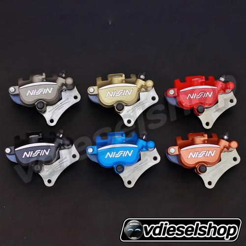 Jual Kaliper Rem Depan Nissin Samurai 2 Piston Ninja 150 R RR Satria FU GSX - Biru - Kab. Bekasi ...