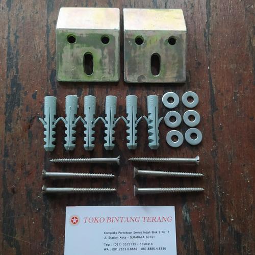 Jual Bracket urinal / braket wastafel urinoir /hak gantungan wastafel ...