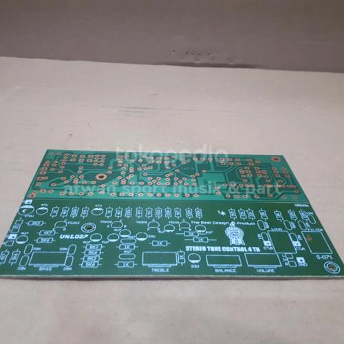 Jual PCB Tone Control Stereo 4 Transistor Hifi . - Jakarta Barat ...