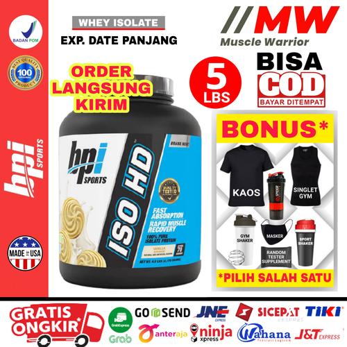 Jual BPI Iso HD 5 Lbs BPI IsoHD 5lbs Whey Protein Isolate BPI Sports ...