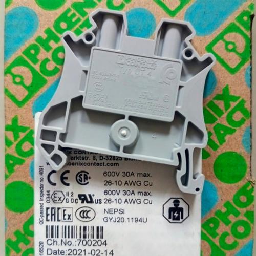 Jual UT4 Phoenix Contact Terminal Block 4mm² - Kab. Bekasi - Bungkus ...