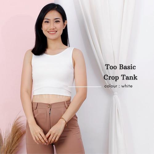 Jual TOO BASIC CROP TANK / KOREAN TANKTOP / CROP TANK / TANGTOP ...