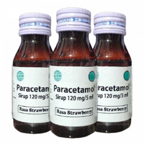 Jual PARACETAMOL ANAK SIRUP MERSI, rasa strawberry 60 ml - Obat demam ...