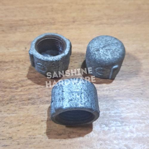 Jual DOP CAP GALVANIS 1/2"inch G BRAND GALUNGGUNG Tutup Drat Dalam Besi ...