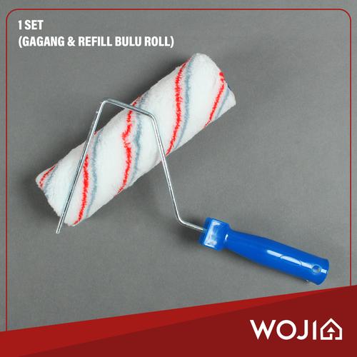 Promo Kuas Roll Tusuk Rol Cat Tembok Dinding Merk Teson 9 inch Paint ...