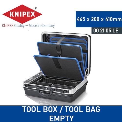 Promo Toolbox Tool Box Knipex 00 21 05 LE Tool CaseBasic Empty Kosong ...