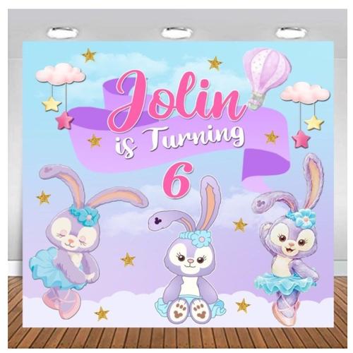 Jual Banner Flexi Birthday/ Backdrop Hiasan Dinding - Stella Lou - 1x1m ...