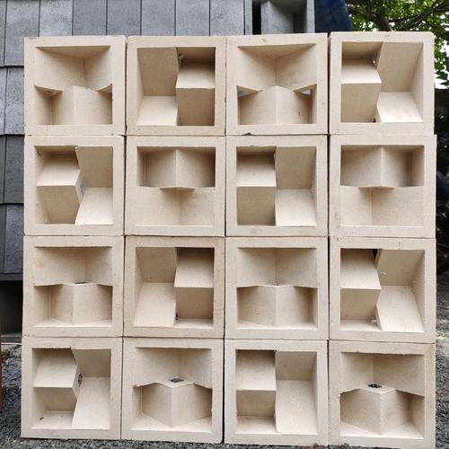 Jual Roster/Roster minimalis/Motif M putih tampak dua sisi Size 20×20× ...