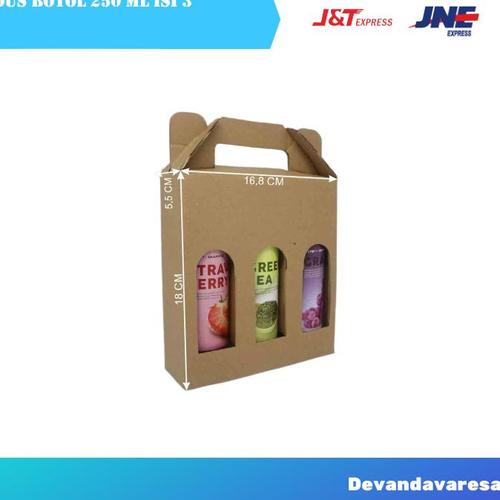 Jual Kardus Jinjing Botol Dus Jinjing Botol 250 isi 3 Box Botol Kale ...