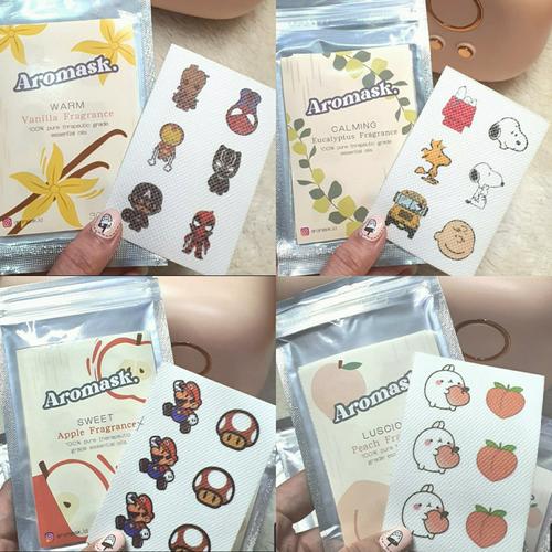Jual Aromask Sticker Pengharum Masker - Eucalyptus, Normal - Kota ...