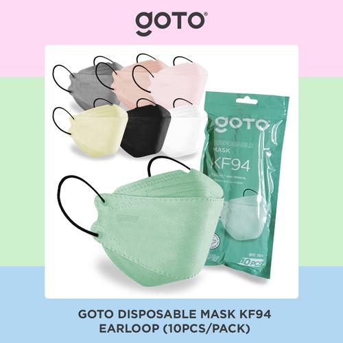 Jual Goto KF94 Disposable Mask 4 Ply Masker Earloop 4Ply Kesehatan KF ...