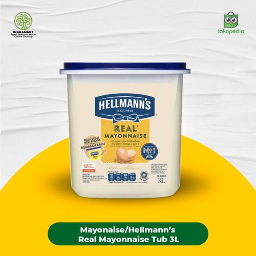 Jual Hellmann's Real Mayo Tub 3L - Kota Denpasar - Leo Bersaudara ...