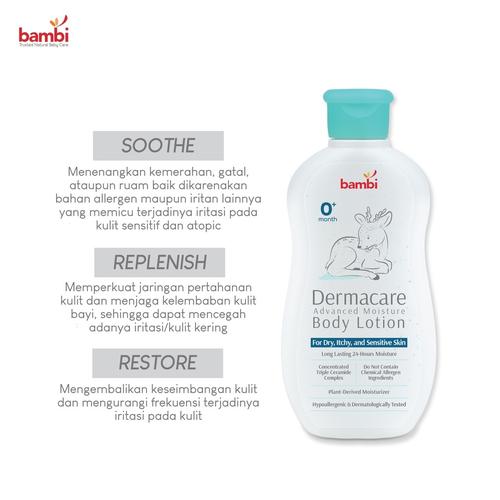 Jual Bambi Dermacare Advanced Moisture Body Lotion Bayi - Jakarta Utara ...