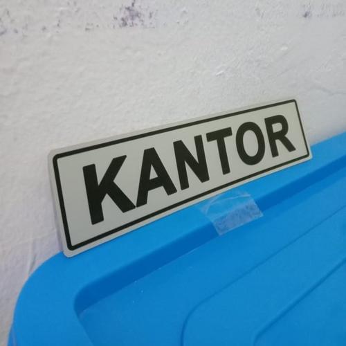 Jual SIGN LABEL KANTOR UK 4.5X18CM LABEL RAMBU SIGN K3 - Jakarta Barat ...
