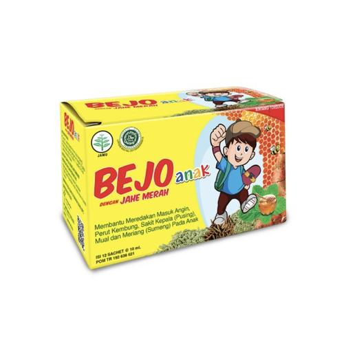 Jual Bejo anak jahe merah per sachet ( meredakan masuk angin anak ...