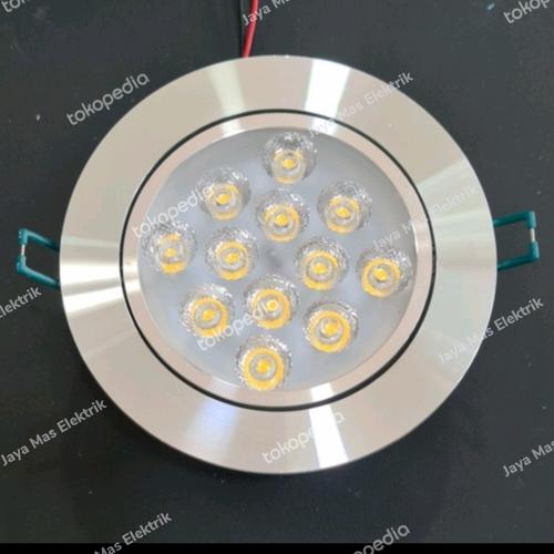 Jual LAMPU DOWNLIGHT LED 12 MATA 12MATA 12 WATT 12 W 12WATT 12W SPOT ...